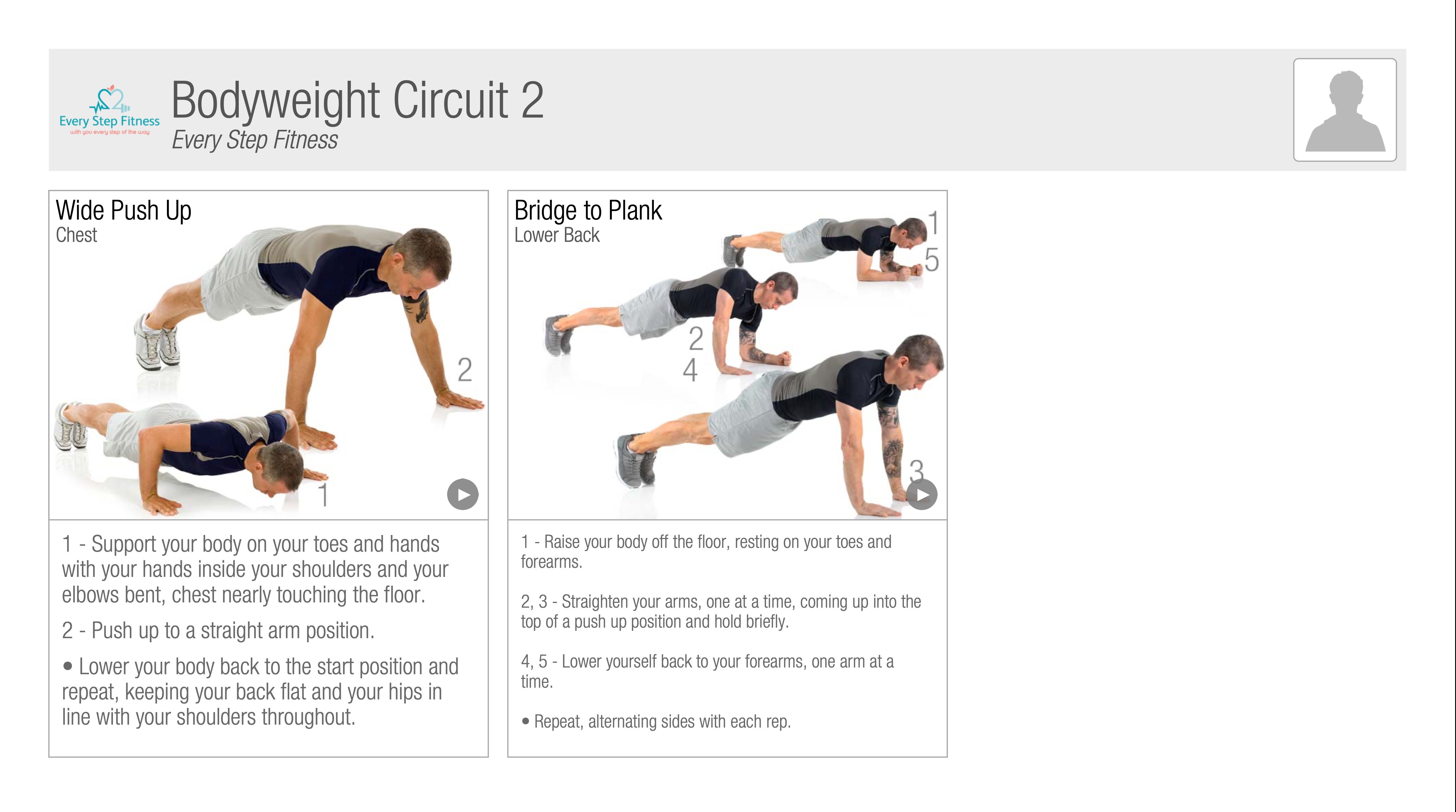 A Quick Bodyweight Home Workout – Ten mins, Ten Exercises – Every Step ...