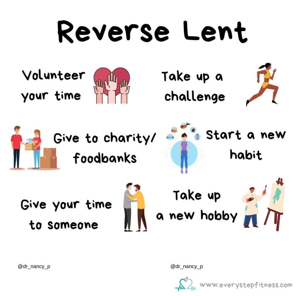 Reverse lent! – Every Step Fitness